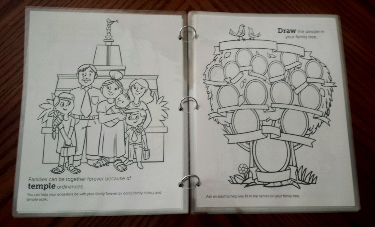 Family History Dry Erase Coloring Book – Do As I'm Doing